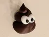 Poop Magnet with Cartoon Eyes - Free 3D Print Model - MakerWorld