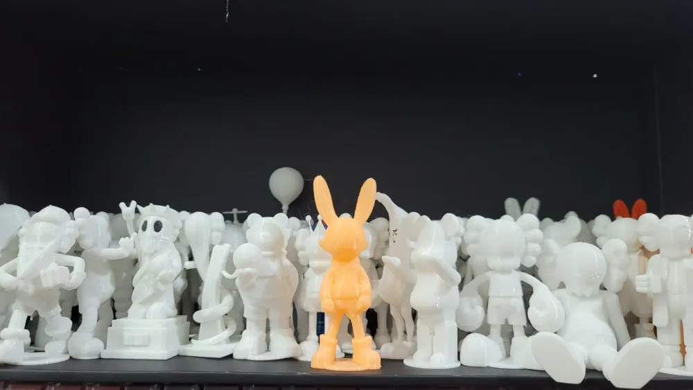 Kaws Companion Bearbric bunny rabbit bearbrick by Boombulab MakerWorld ...