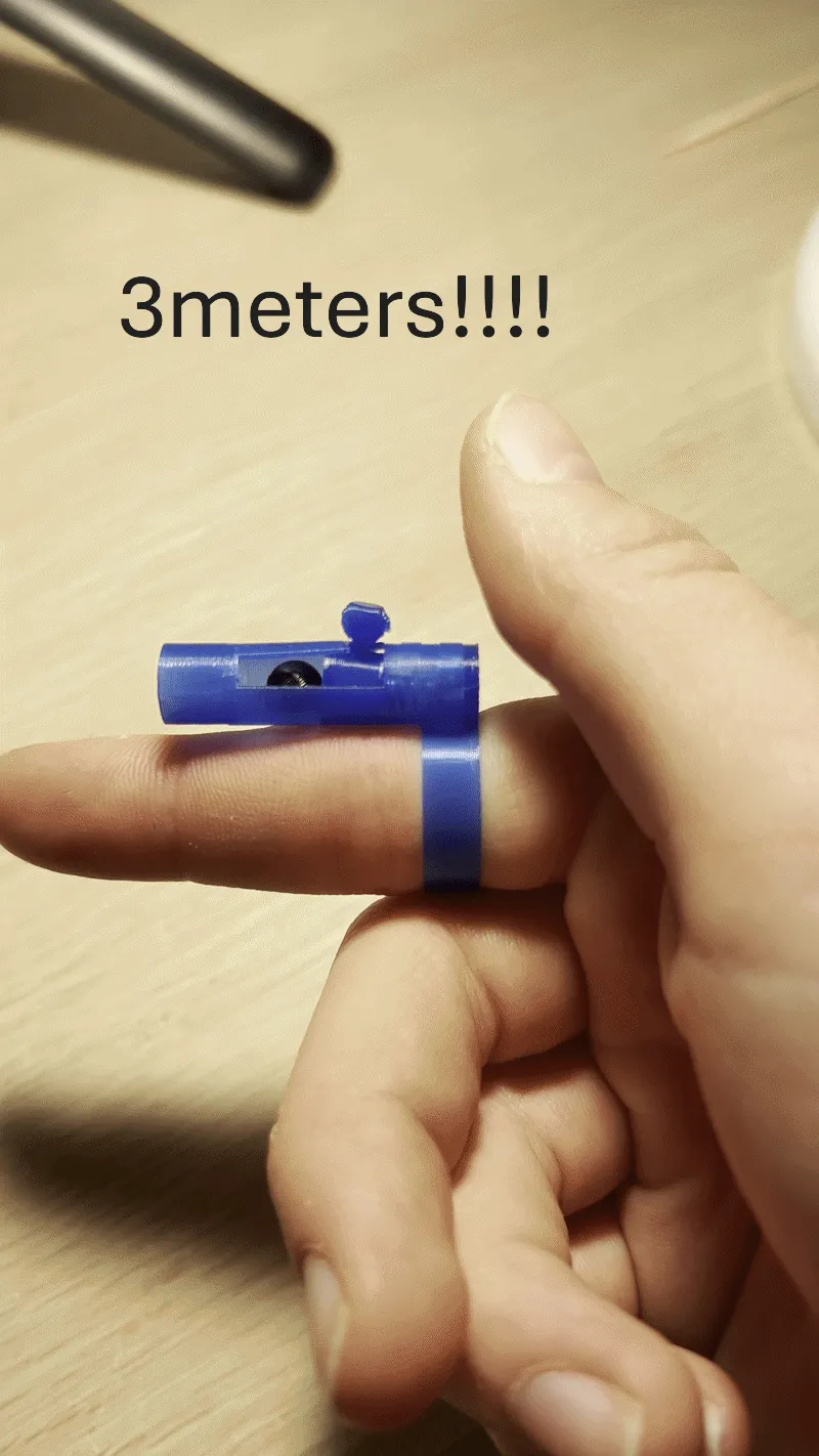 Finger BB Blaster V1 - Free 3D Print Model - MakerWorld