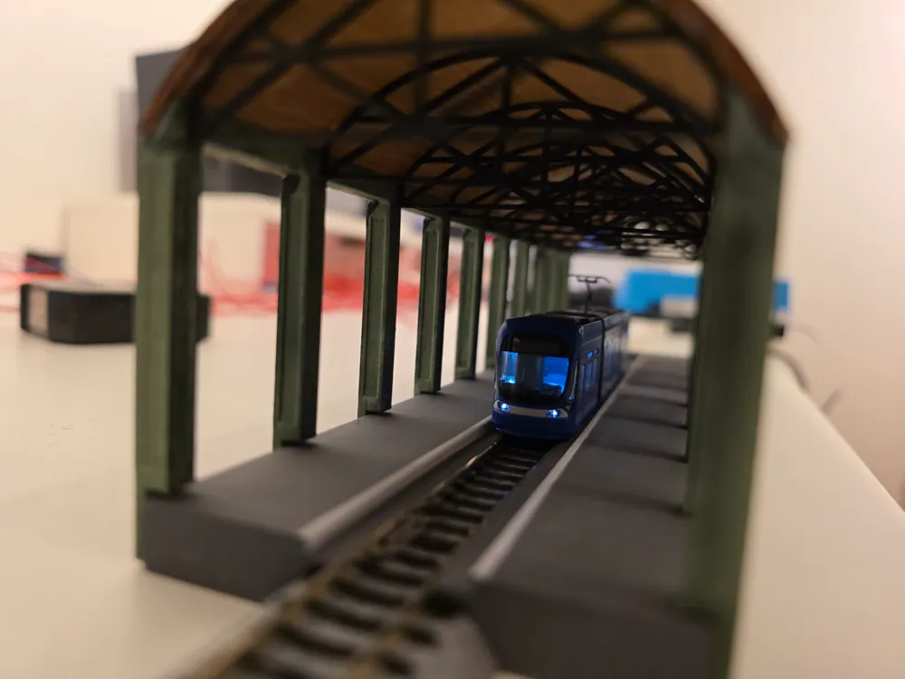 N scale station - Free 3D Print Model - MakerWorld