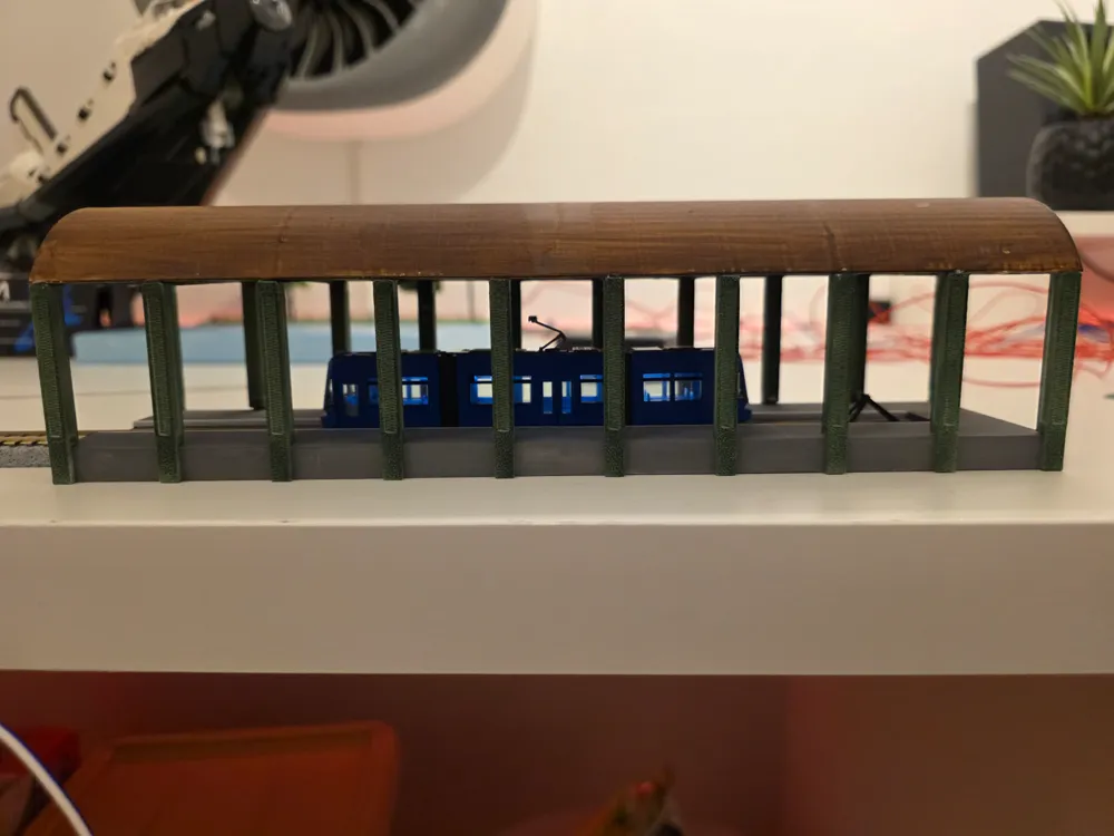 N scale station by Victor7199 MakerWorld: Download Free 3D Models