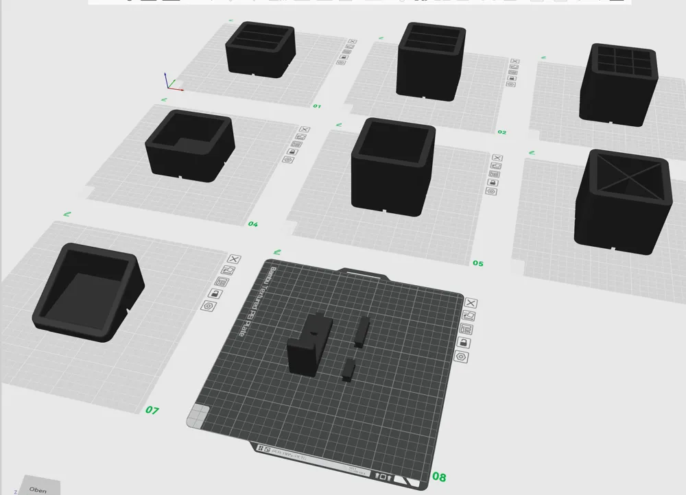 Modular Desk Organizer Drawing Table - Free 3D Print Model - MakerWorld
