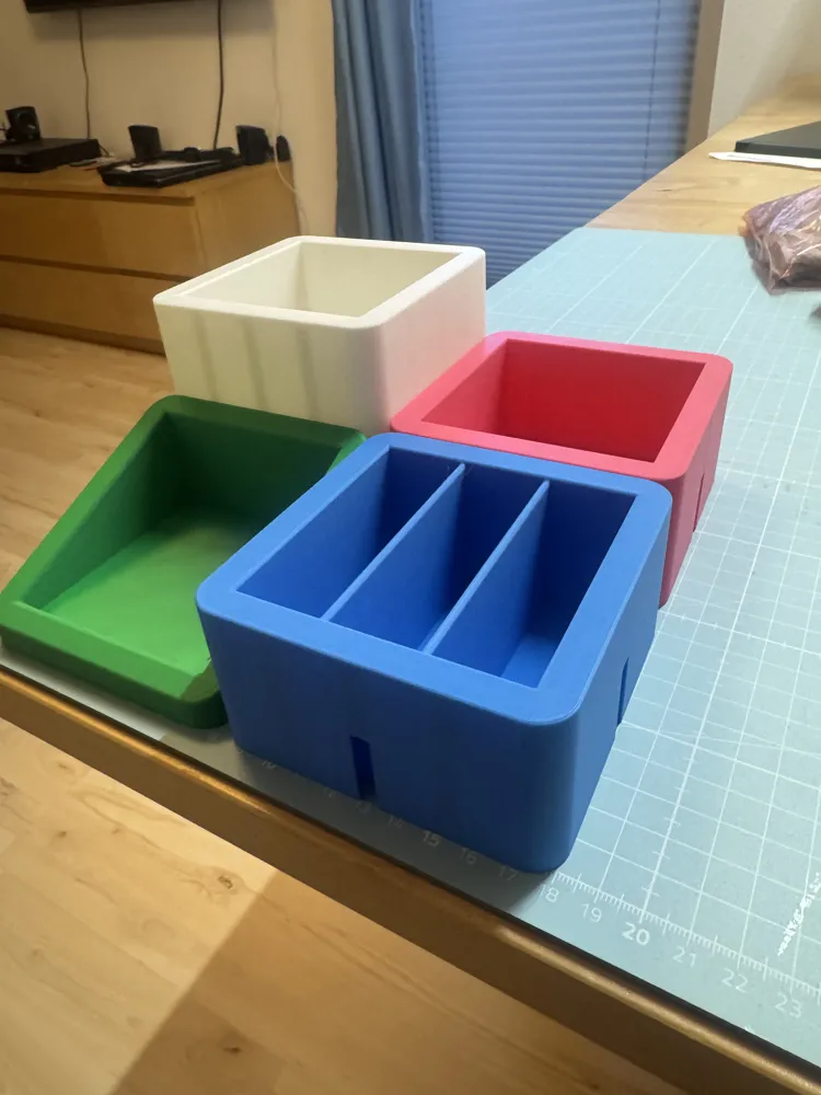 Modular Desk Organizer Drawing Table - Free 3D Print Model - MakerWorld