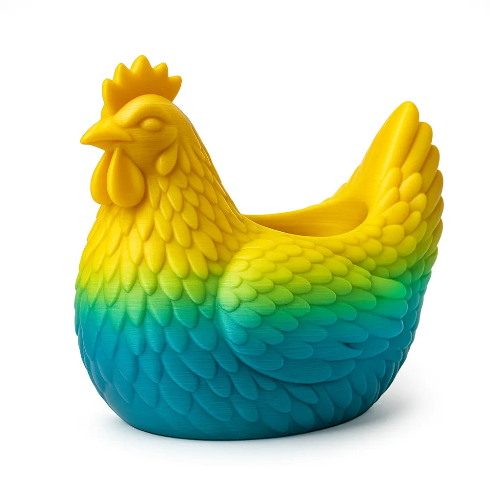 Chicken Planter - Free 3D Print Model - MakerWorld