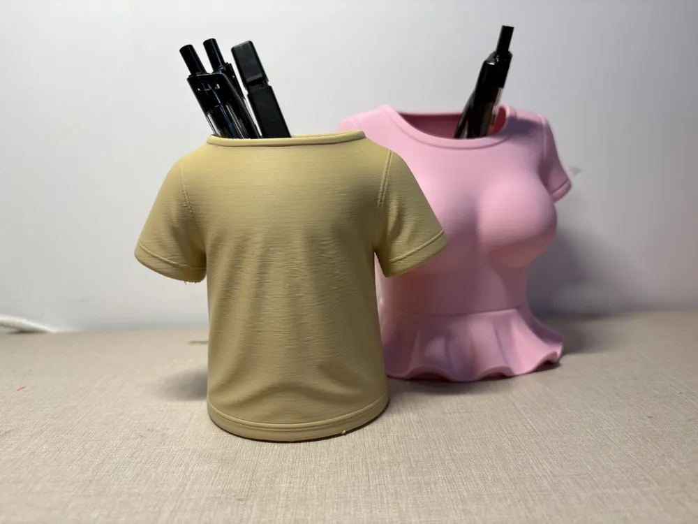 T-shirt Pen Holder - Free 3D Print Model - MakerWorld