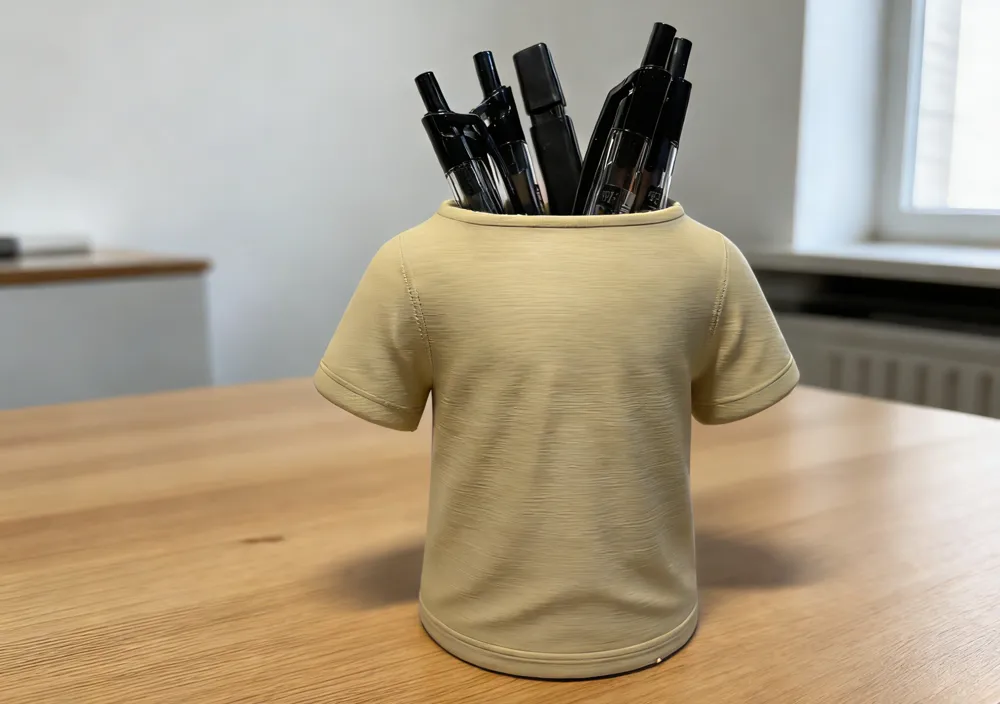 T-shirt Pen Holder - Free 3D Print Model - MakerWorld