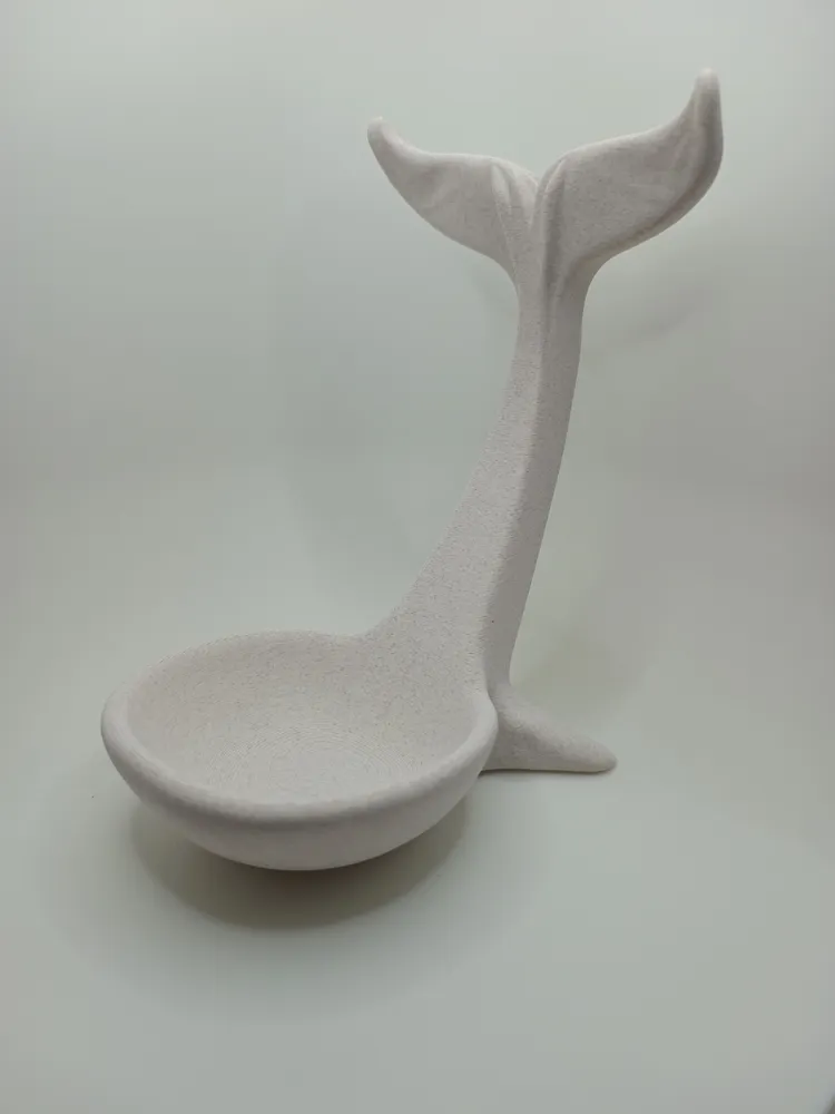 Whale Fin Spoon Rest – Nautical by 3D Dekoration MakerWorld: Download ...