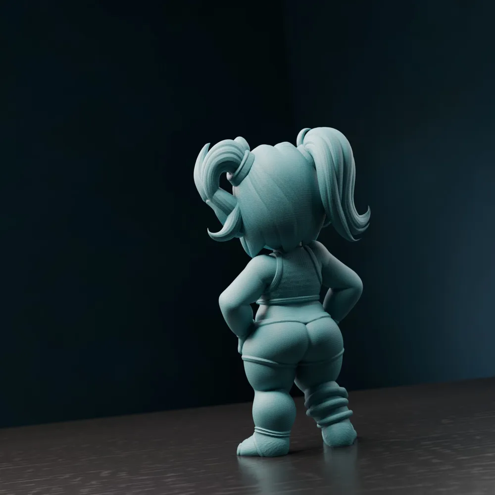 Chubby Troll Girl by TheLightning MakerWorld: Download Free 3D Models