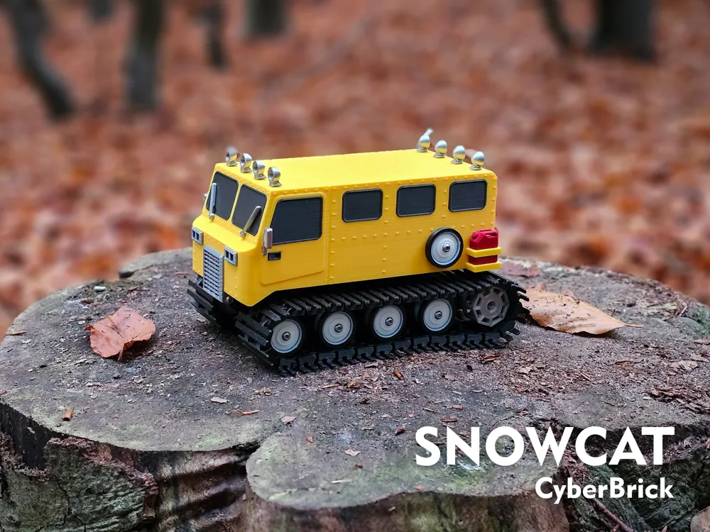 Arctic Snowcat for CyberBrick by 21CNCStudio MakerWorld: Download Free ...