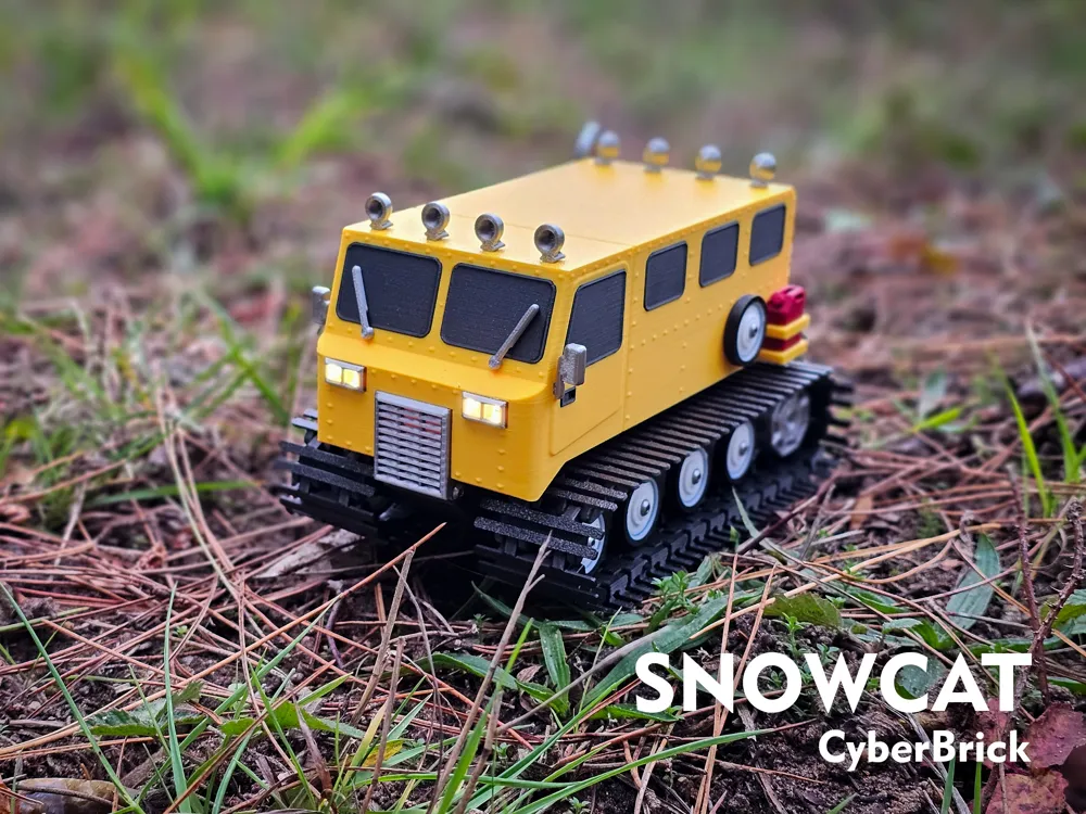 Arctic Snowcat for CyberBrick by 21CNCStudio MakerWorld: Download Free ...