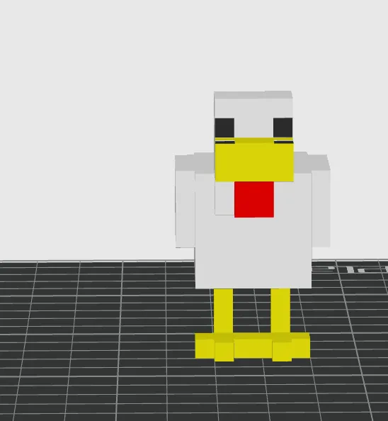 Minecraft chicken multi color by christianbmatagrano - MakerWorld
