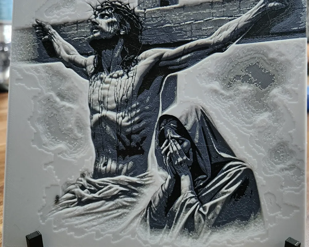 Mary Magdalene cries for Jesus 1 by Calipitter - MakerWorld