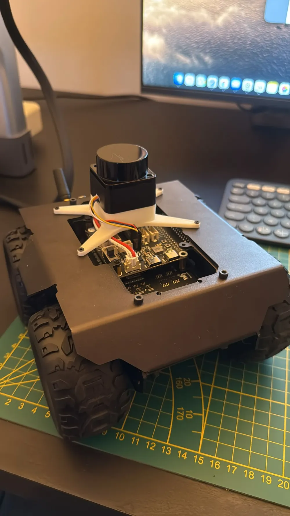 Support Lidar Okdo Waveshare Rover - Modèle d'Impression 3D Gratuit ...