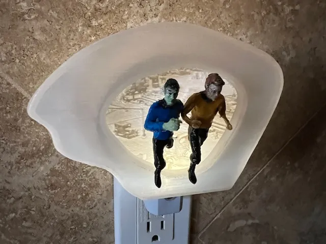 Star Trek City on the Edge of Forever Night Light by poppen03MakerWorld ...