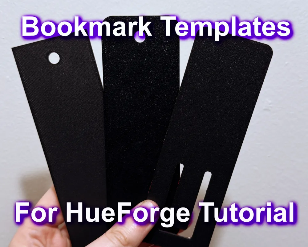 Bookmark Templates by NeoKoi Prints MakerWorld: Download Free 3D Models