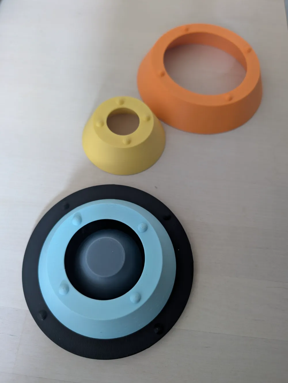 Stacking Tower - Rings Pyramid - Rings Cone by andrea1211 - MakerWorld