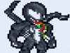 Venom Pixel Art von Cupsakes - MakerWorld