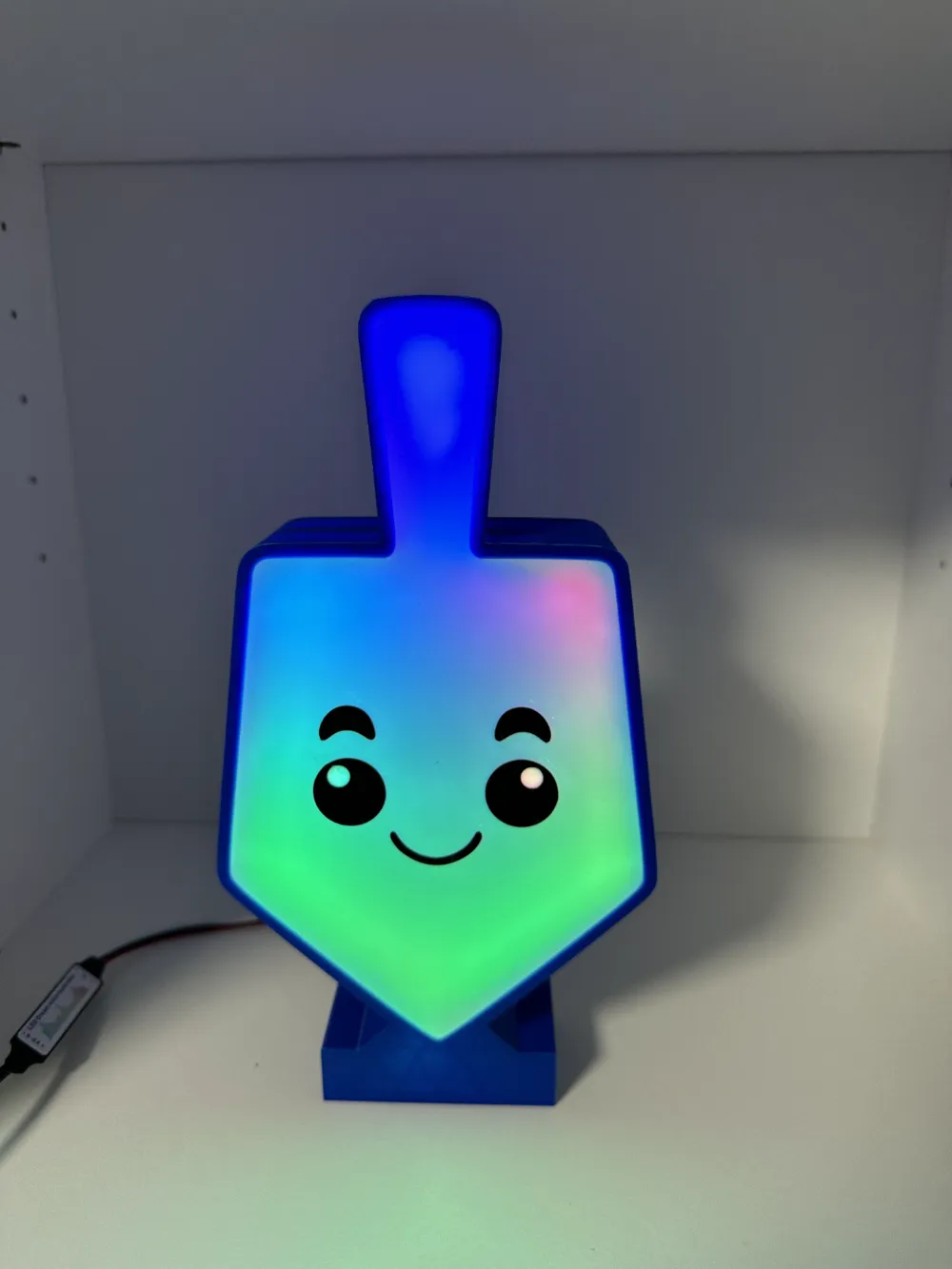 Happy Dreidel Light Box by The 3D Imagineer - MakerWorld