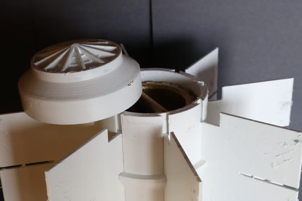 Mars Perseverance Rover RTG - Free 3D Print Model - MakerWorld