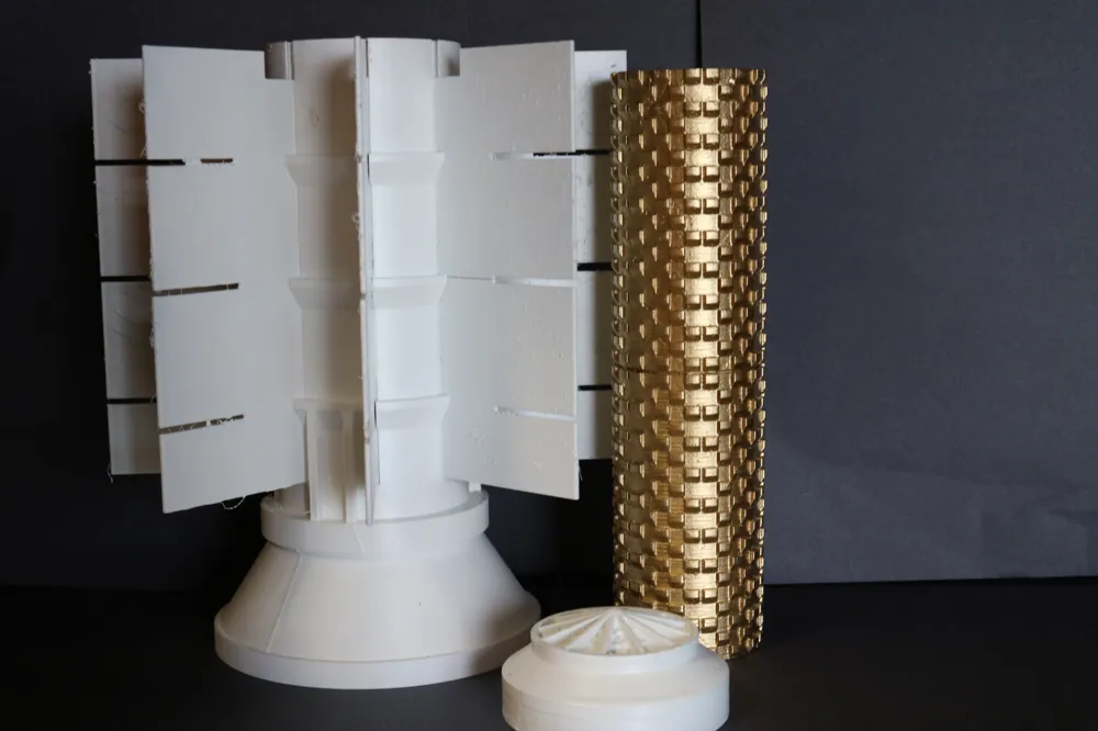 Mars Perseverance Rover RTG - Free 3D Print Model - MakerWorld