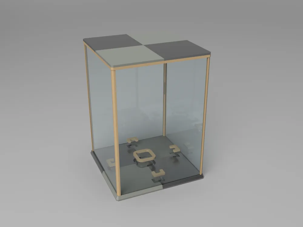 Large Display Case Remixed by warlogh MakerWorld: Download Free 3D Models