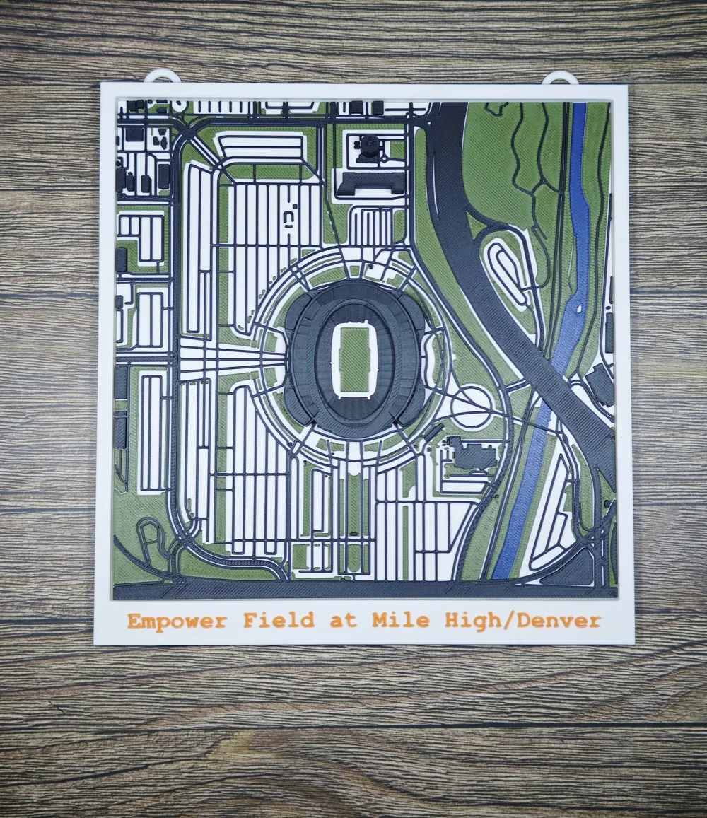 Empower Field at Mile High - Denver Broncos by sh85_Printing MakerWorld ...