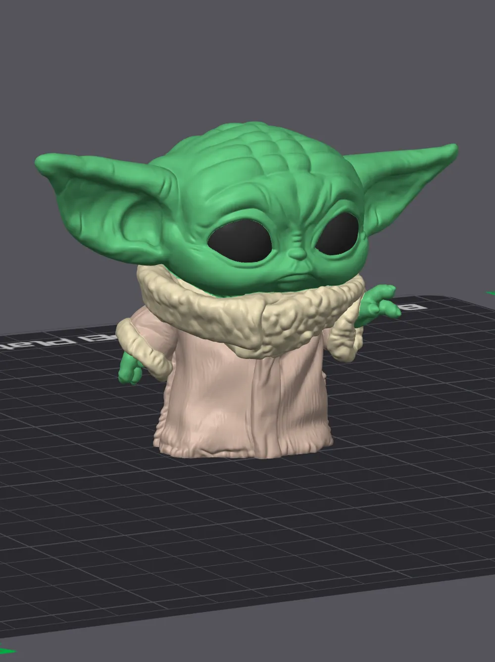 Star Wars Grogu Baby Yoda Pop! - Free 3D Print Model - MakerWorld