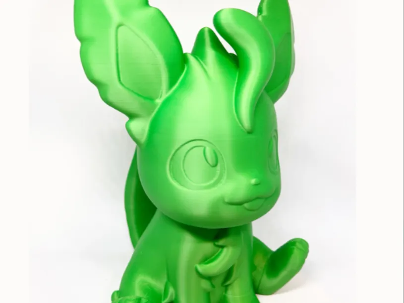 Leafeon Pokemon figurine 3d cute by Cosmotech 3D - MakerWorld