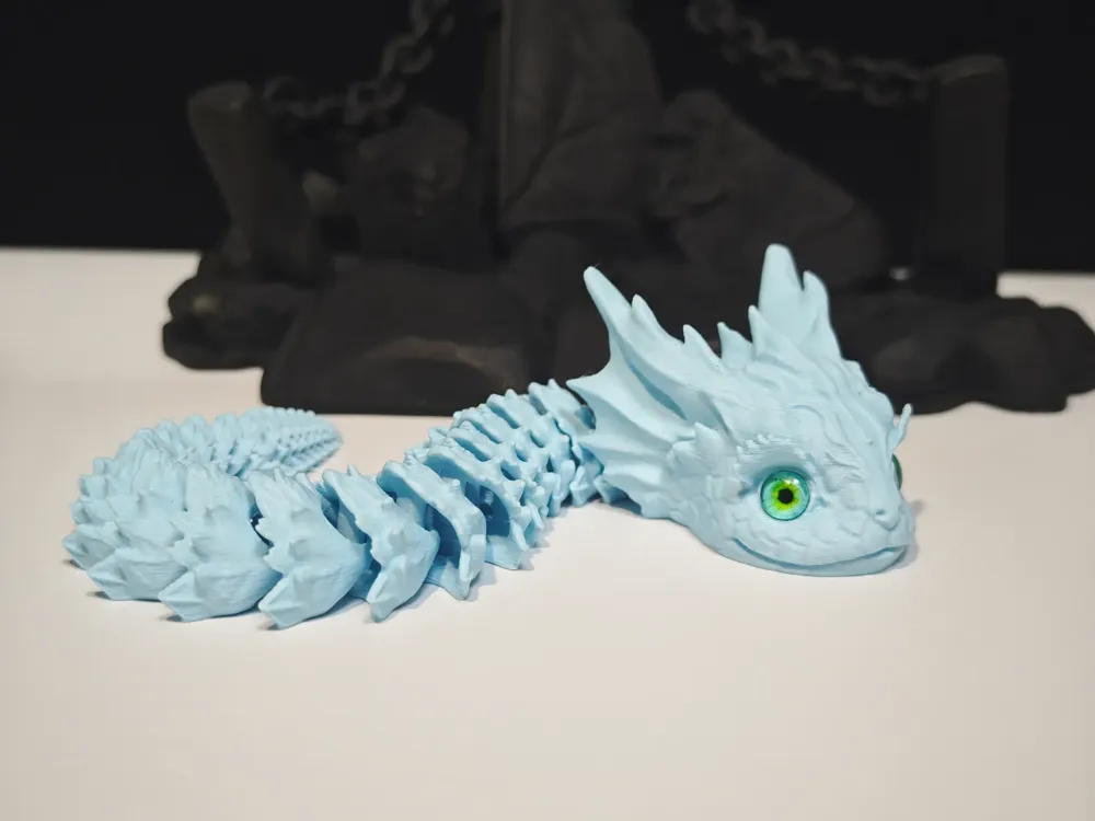 Year of the Snake - Water Snake ~ Print-in-Place Articulated Snake by ...