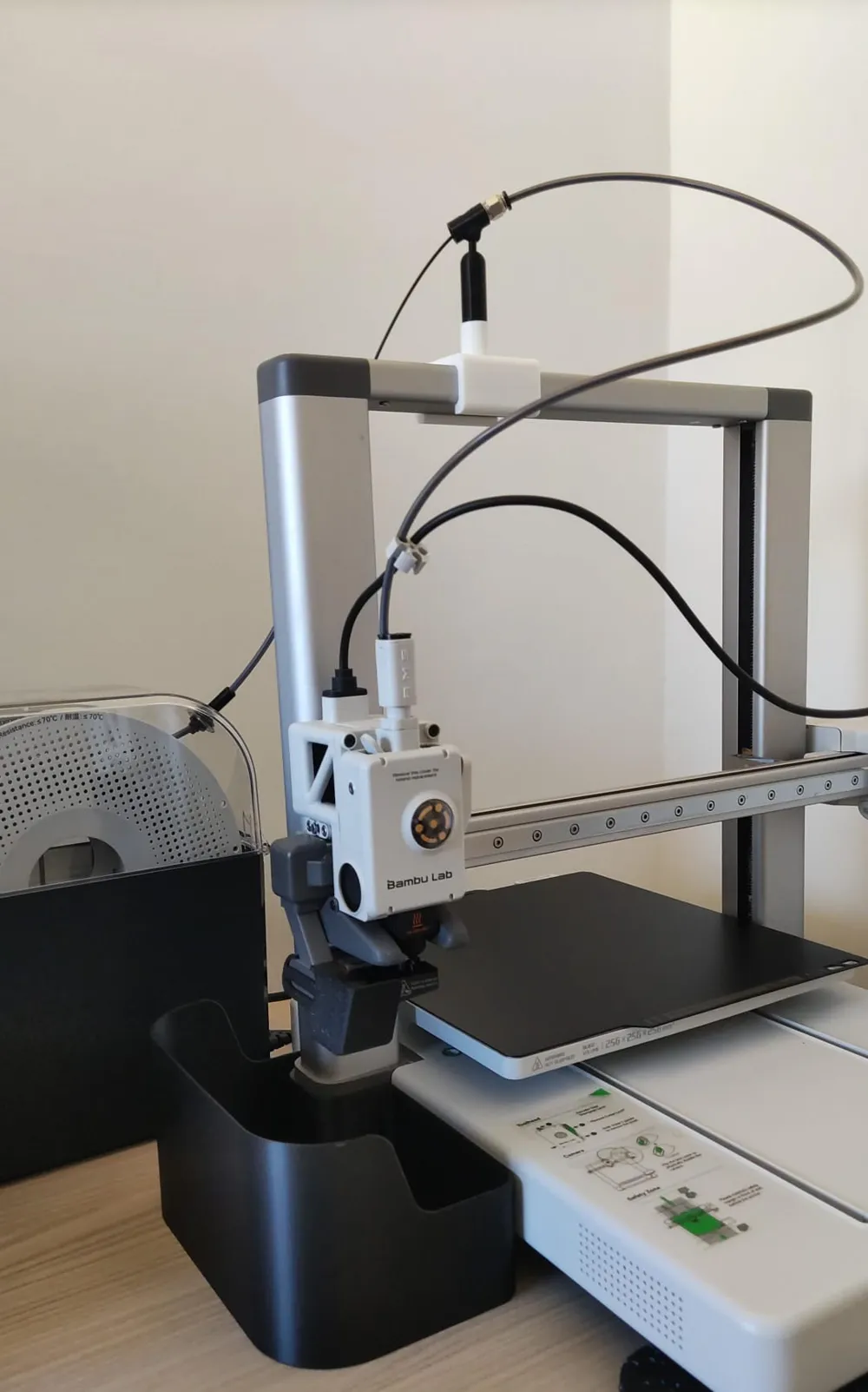 Suporte para adaptador de tubo PTFE de montagem superior Bambu Lab A1 ...