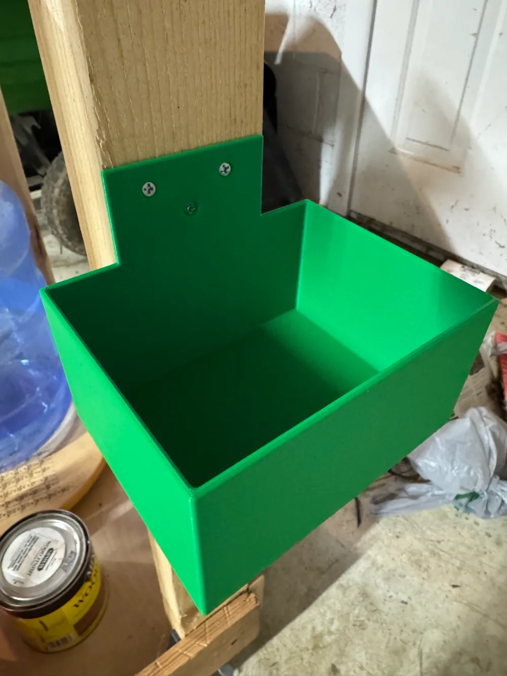 Wall Mountable Small Parts Bin - 2 Versions by barbasnoo - MakerWorld