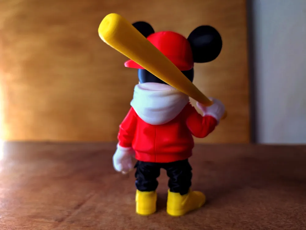 Mickey Mouse streetwear urban - Free 3D Print Model - MakerWorld