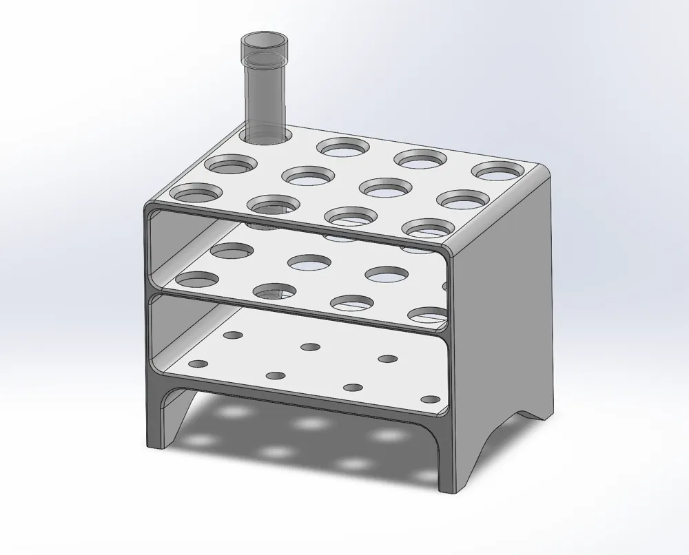 Test Tube Rack / Centrifuge Tube Rack by WKDesign - MakerWorld
