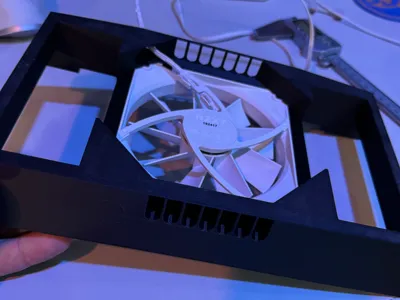 Asus RT-AC88u/RT-AX88u/RT-BE88u cooling 120mm fan - Free 3D Print Model ...