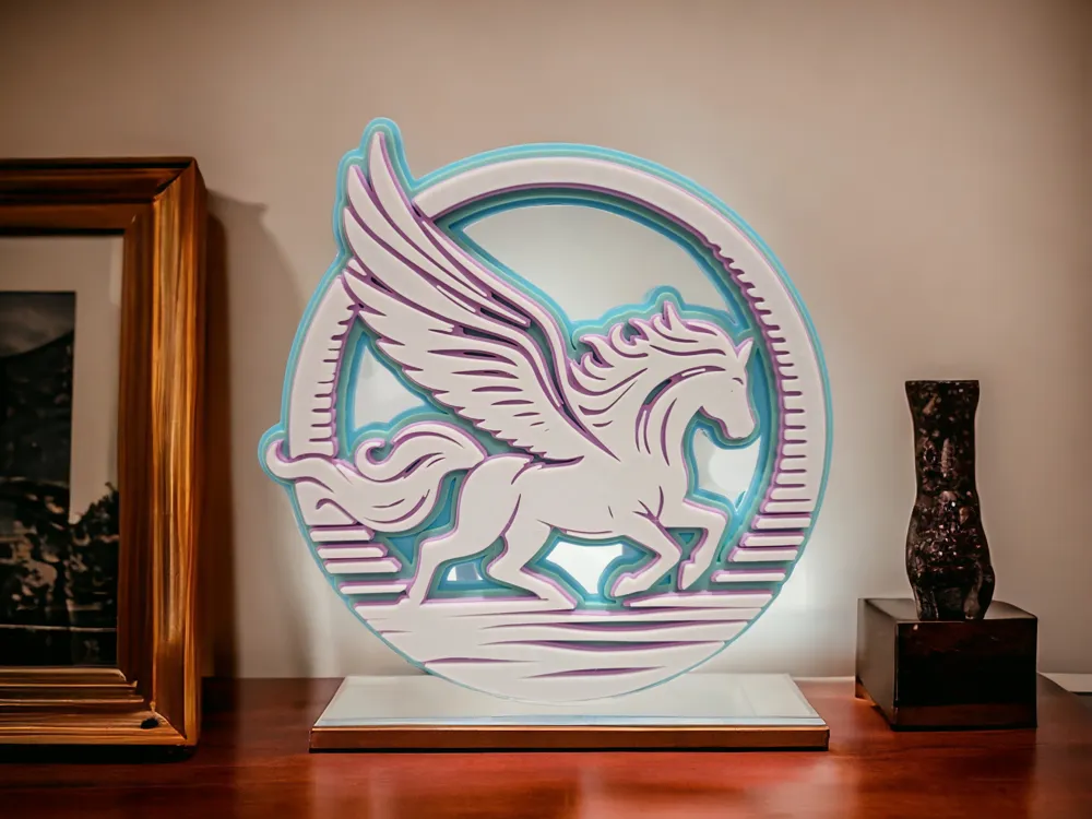 Pegasus Wall art - Version 2 by Jamboodle - MakerWorld
