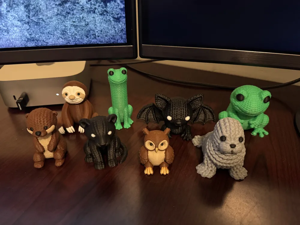 Knitted Frog - Free 3D Print Model - MakerWorld