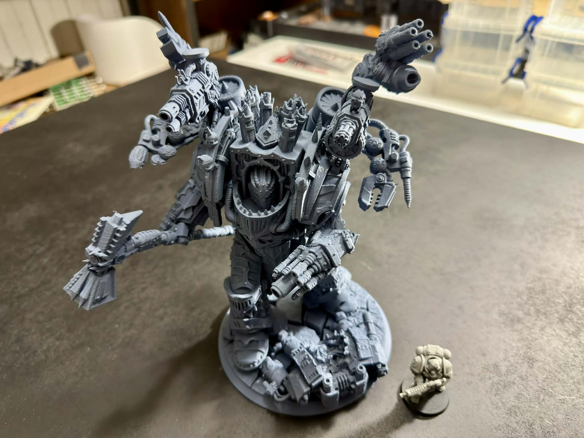 The Iron Prince | 32mm Scale | 210mm | 130mm Base - Free 3D Print Model ...