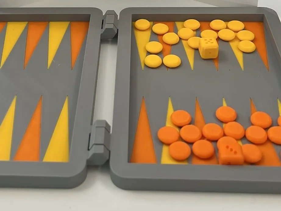 Mini Backgammon - Free 3D Print Model - MakerWorld