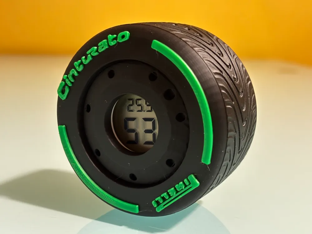 F1 Pirelli tyre case for hygrometer NO-AMS by Rinaldo F MakerWorld ...