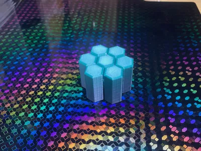 Honeycomb Fidget - Vertical Flush Object - Free 3D Print Model - MakerWorld