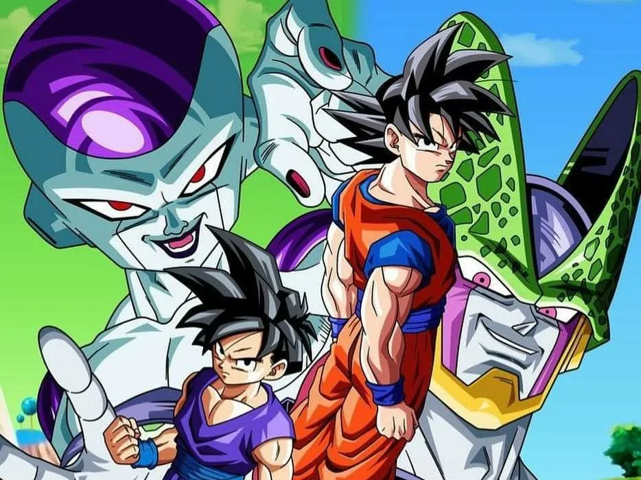 Goku with Gohan, Villains CMYK Lithophane - Free 3D Print Model ...