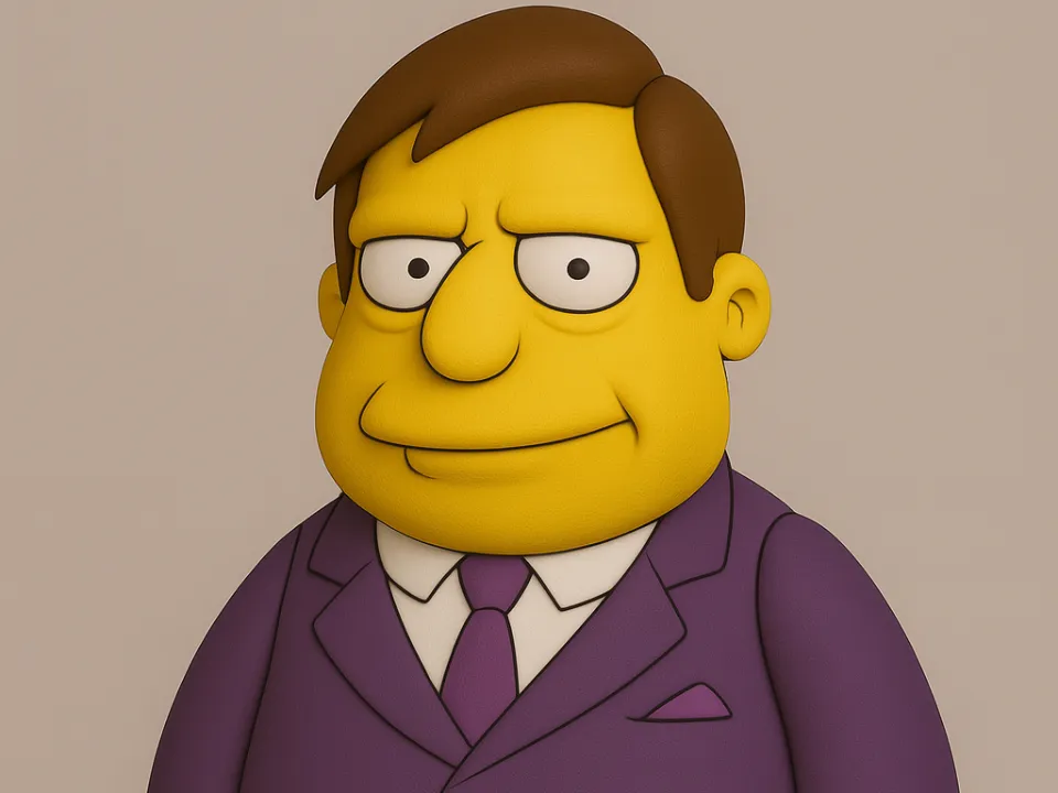 Mayor Quimby - The Simpsons - Adorable Model - Free 3D Print Model ...
