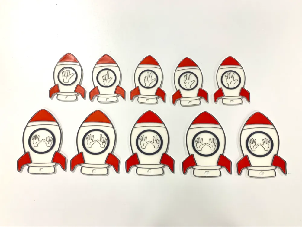 Rocket chains - Free 3D Print Model - MakerWorld