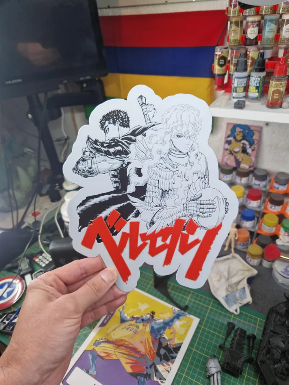 Berserk Hueforge - Guts & Griffith by DakirenMakerWorld: Download Free ...