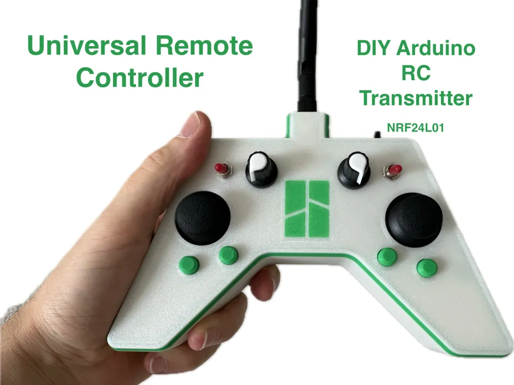 DIY Arduino RC Transmitter / Remote Controller by cagriahiskali ...