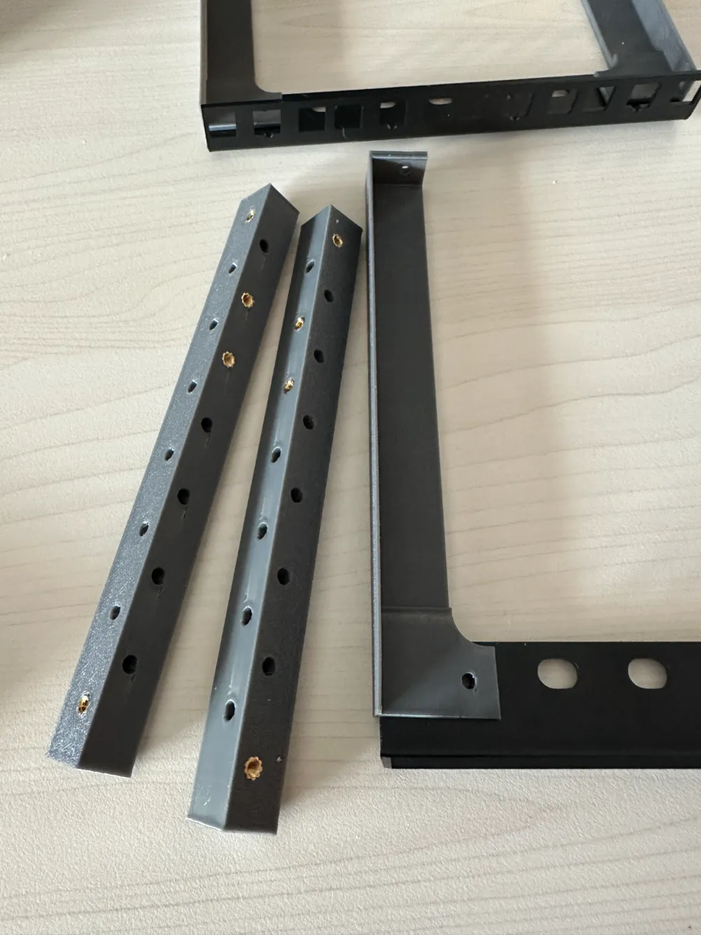 10" Inch Network Rack (3U+4U+5U), Standard Dimensions, almost full ...