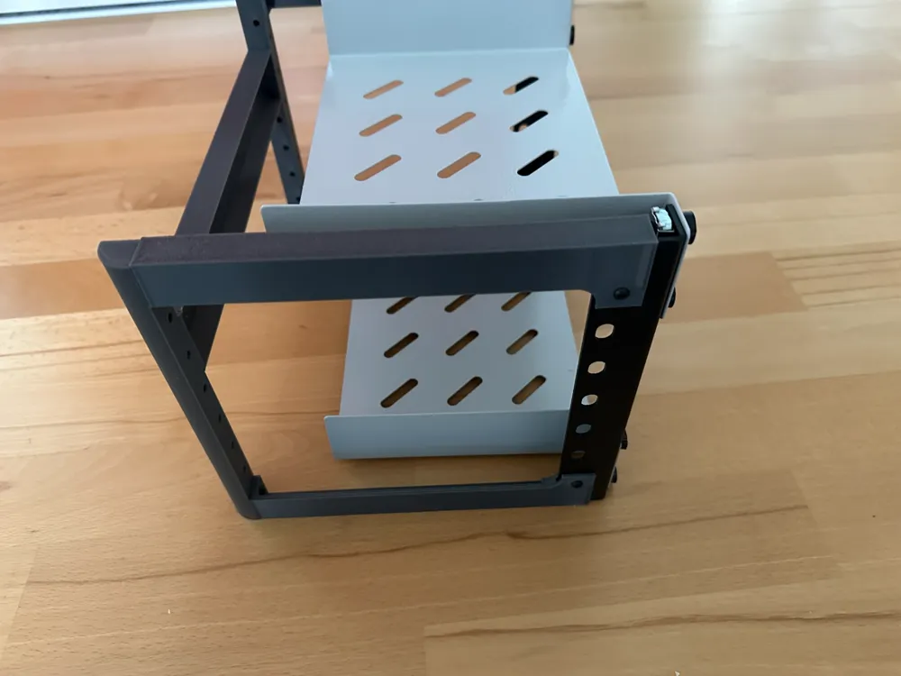 10" Inch Network Rack (3U+4U+5U), Standard Dimensions, almost full ...