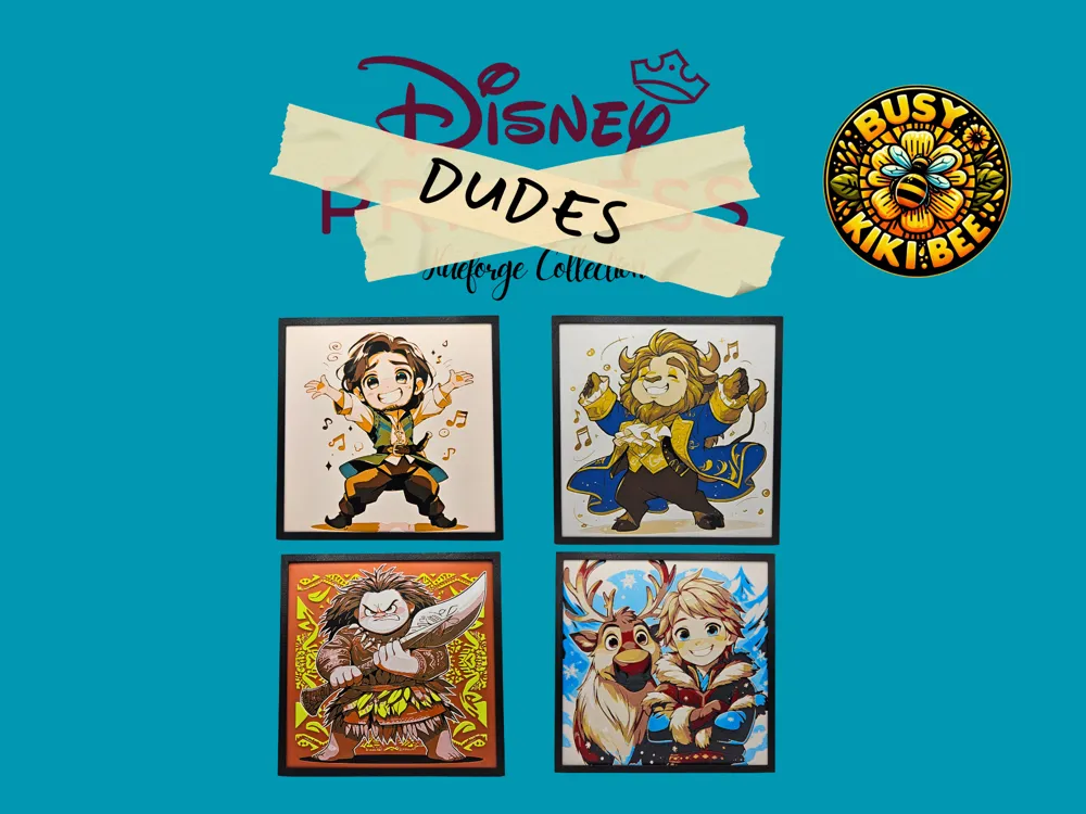 Kristoff and Sven - Chibi Edition by BusyKikiBee MakerWorld: Download ...