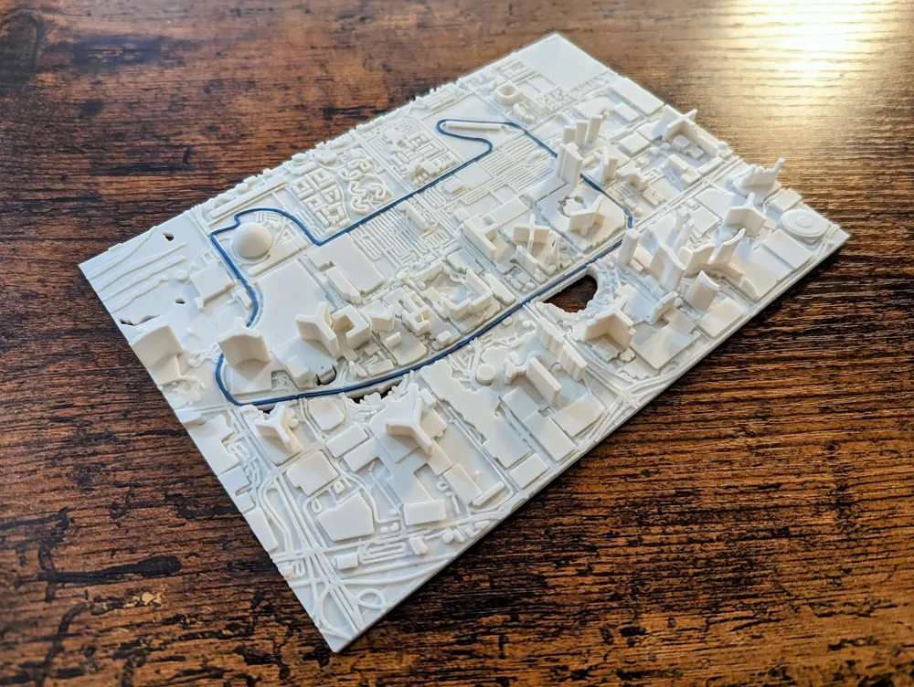 Las Vegas 3D Miniature (F1 Edition) - Free 3D Print Model - MakerWorld