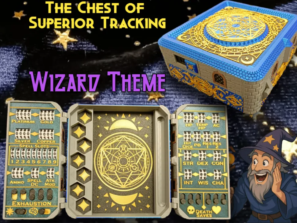 Chest of Superior Tracking - More Themes - Free 3D Print Model - MakerWorld